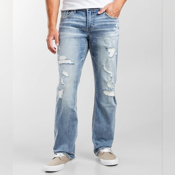 BKE | Jeans | Bke Derek Relaxed Fit Low Rise Leg Opening Bootleg Jean ...